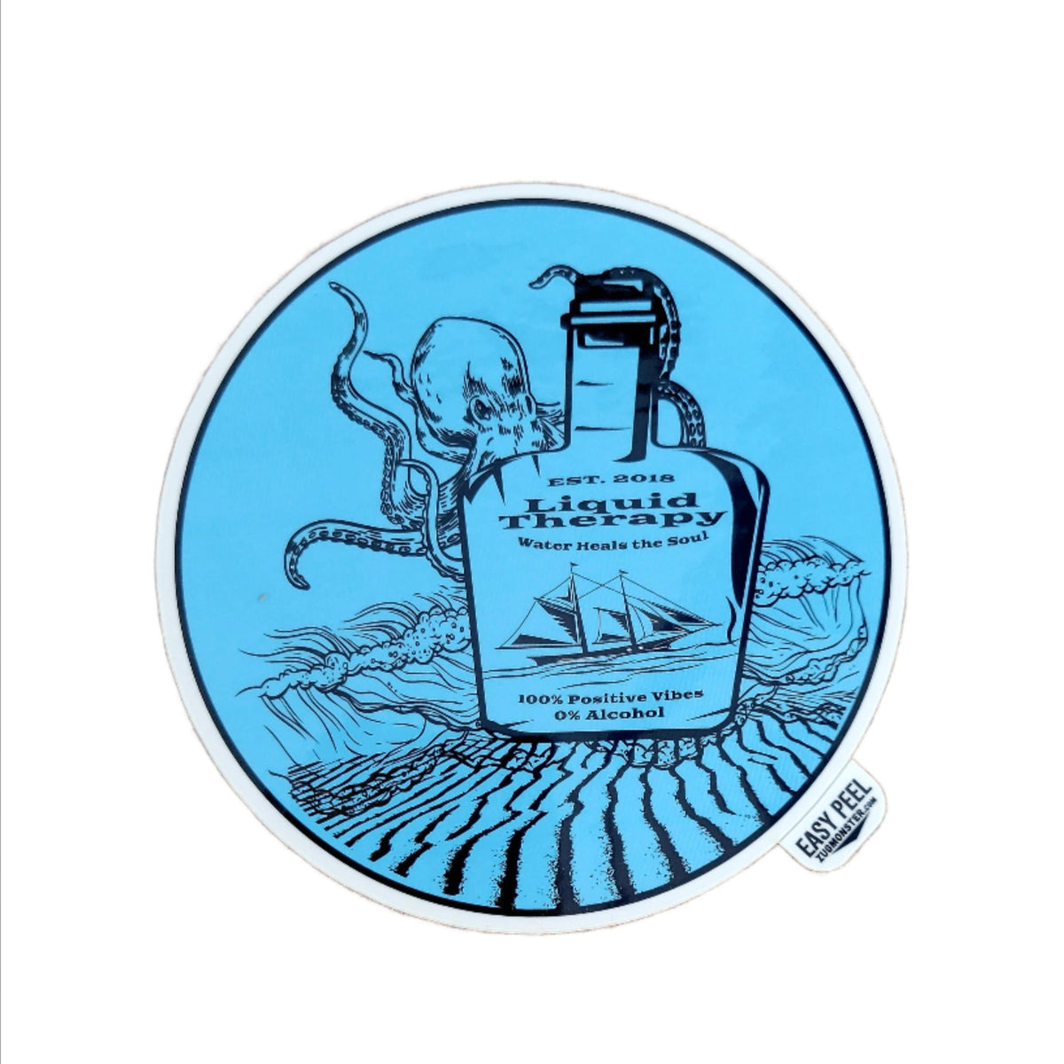 Bottle Of Therapy Sticker – Liquid Therapy